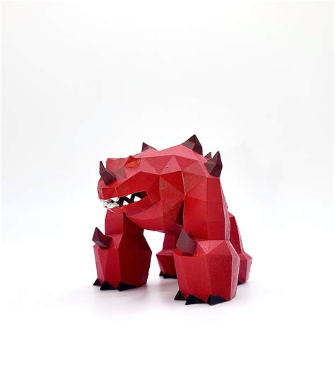 Jad From Old School Runescape Tztok Jad Fight Caves Boss Osrs Etsy