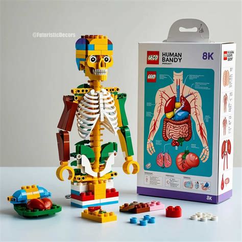 Human Body Lego Sets Fun And Educational Way To Explore Anatomy