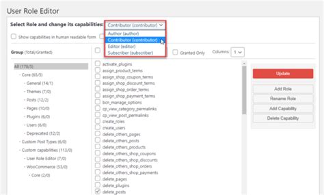 a detailed guide on wordpress and woocommerce user role editor learnwoo
