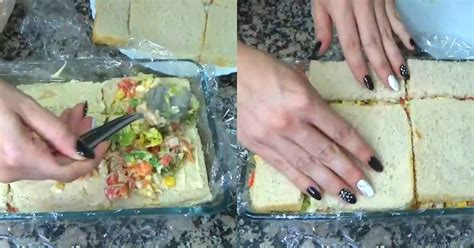 ულამაზესი ტორტი რომელიც დამზადებულია ტოსტის პურისგან სადღესასწაულო ბიუჯეტური კერძი Popsugar