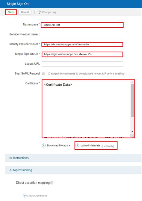 使用 Microsoft Entra Id 設定單一登入的 Catchpoint Microsoft Entra Id Microsoft Learn