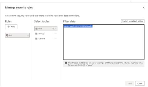 Solved Pre Select Slicer Based On User Microsoft Fabric Community