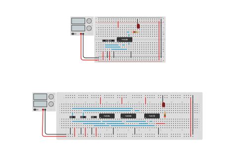 Circuit Design Exp 2 B Boolean Expression Tinkercad