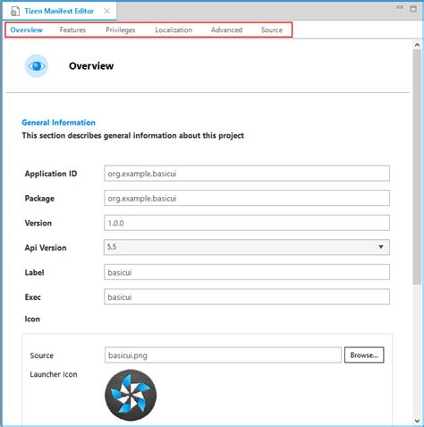 Create Your First Tizen Wearable Native Application Tizen Docs