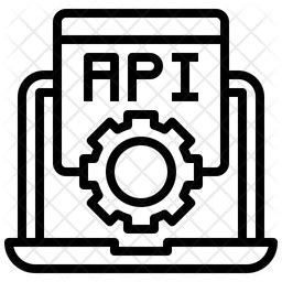 Api Icon Download In Line Style