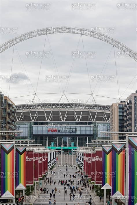 The Outside Of Wembely Stadium 이미지 2170983015 게티이미지뱅크