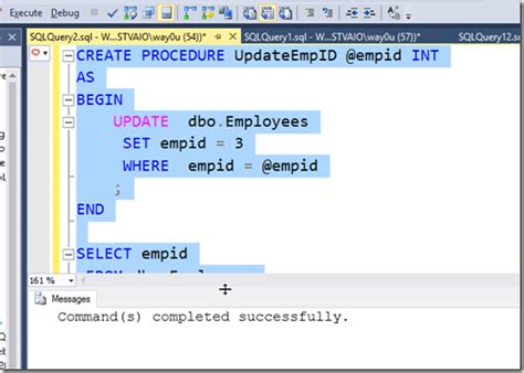 Be Careful Of Your Create Stored Procedure Batch Voice Of The DBA