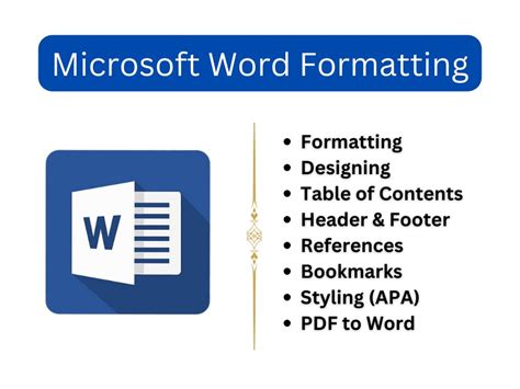 Your MS Word Document Designed Created Edited And Formatted Upwork