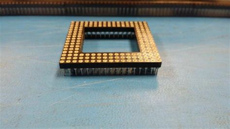 1 Pc Pgm168 1a1715 V Pga Socket 168 Position Through Hole Specialty Parts And Electronic