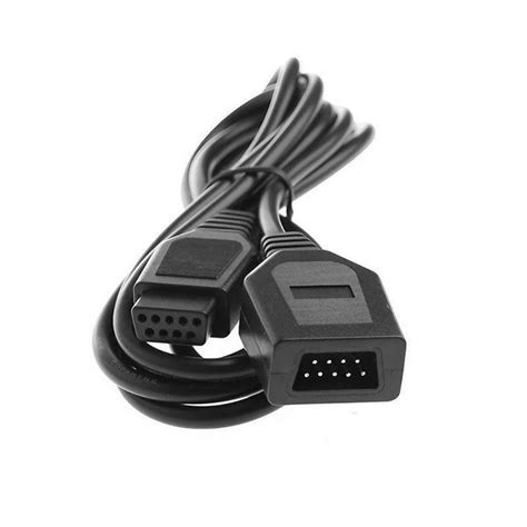 1 8m Sega Mega Drive Genesis 9 Pin Controller Extension Cord Big W
