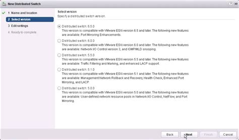 Creating A Vmware Virtual Distributed Switch And Virtual Distributed Port