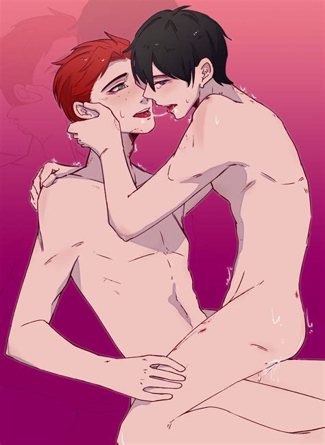 Rule 34 Dc Dc Comics Dick Grayson Gay Gay Sex Lingziziovo Male Nsfw Robin Dc Robin Dick