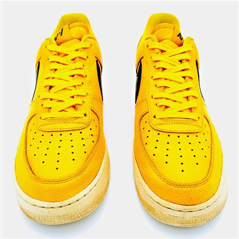 Nike Air Force 1 Nba Amarillo Mens Size 105 Sneaker Shoes 823511 701