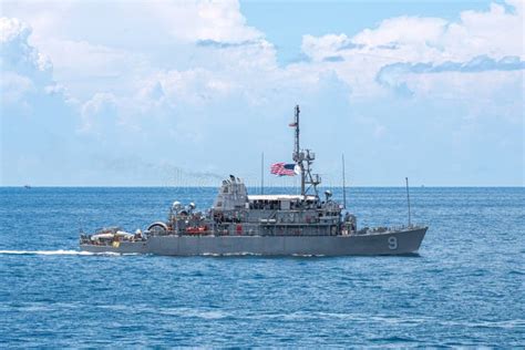 Uss Pioneer Mcm 9 An Avenger Class Mine Countermeasures Ship Of The