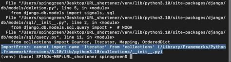 How I Solved An Importerror Issue In Django Dev Community