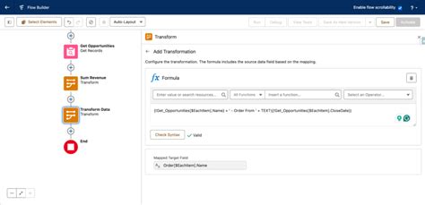 The Transform Element In Salesforce Flow Simplifying Data Mapping