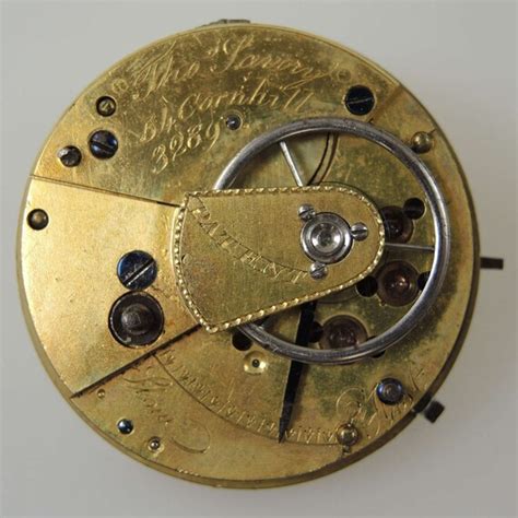 English Fusee Massey Ii Pocket Watch Movement By Savo Gem