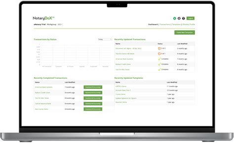 Digital And Electronic Signature Provider Remote Online Notary Software