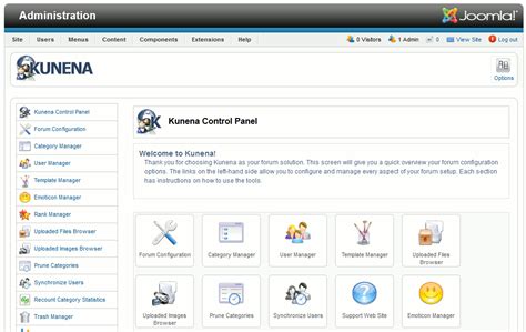 How To Install A Joomla 25 Component Inmotion Hosting