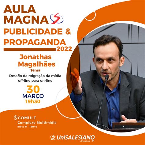 📣 Aula Magna Publicidade And Unisalesiano Araçatuba