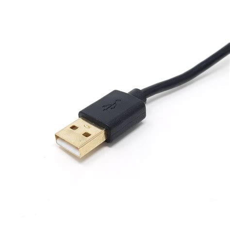 Raspberry USB A na micro USB kabel 1 m černý RPishop cz