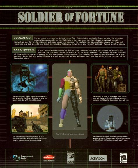 Soldier Of Fortune Platinum Edition Box Shot For Pc Gamefaqs