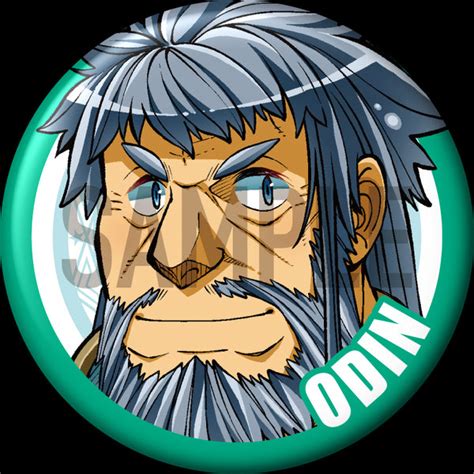 Odin Character Can Badge Lifewonders Shop