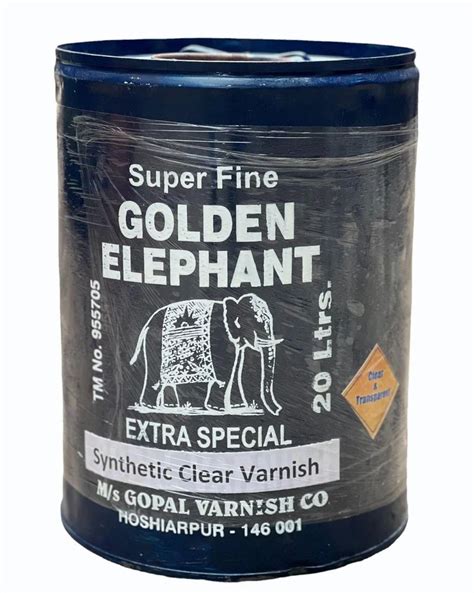 Synthetic Clear Varnish Packaging Size 20 L At ₹ 155litre In