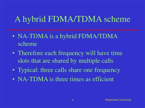 PPT NA TDMA IS PowerPoint Presentation Free Download ID