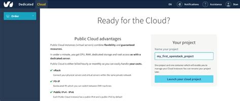 manually creating an openstack server on ovh public cloud · things i