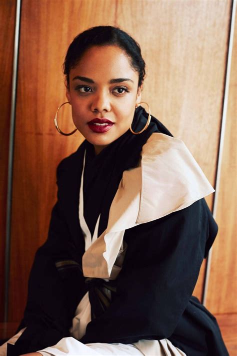 Tessa Thompson Beautiful Photoshoot Hot Celebs Home