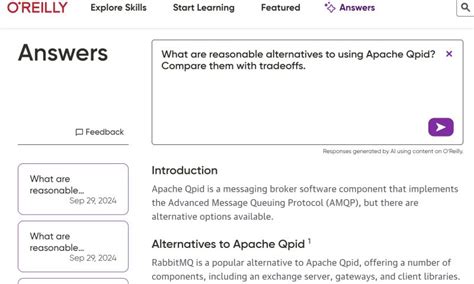 Andrew Mallamo On Linkedin Oreilly Online Has An Ai Based Answers