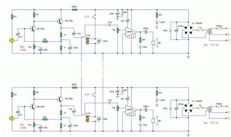 Two Way Radio Circuit Diagram