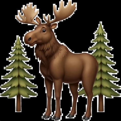 Full Body Moose Emoji Ai Emoji Generator