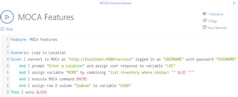 Using Variables With Moca Commands Cycle User Manual