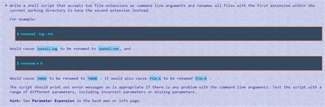 Write A Shell Script That Accepts Two File