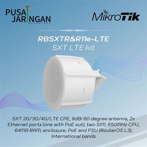 Promo Mikrotik Sxt Lte Kit Rbsxtr R11e Lte Routerboard Lte4 Diskon 23 Di Seller Praptuma