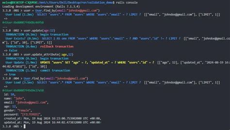Ruby On Rails Validation Geeksforgeeks