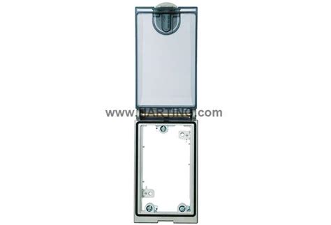 single frame ni plated plastic cover harting technology group