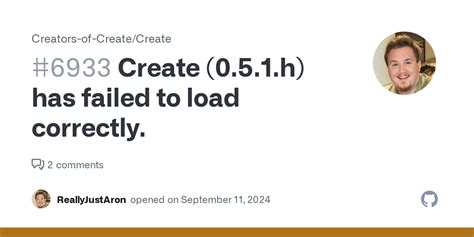 Create 051h Has Failed To Load Correctly · Issue 6933 · Creators Of Createcreate · Github