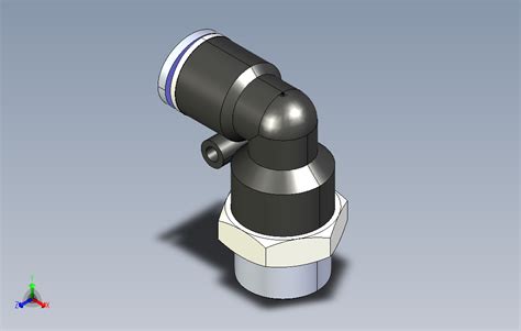 Pl Gl型螺纹弯头 G螺纹[pl08 G03] Step Step 模型图纸下载 懒石网