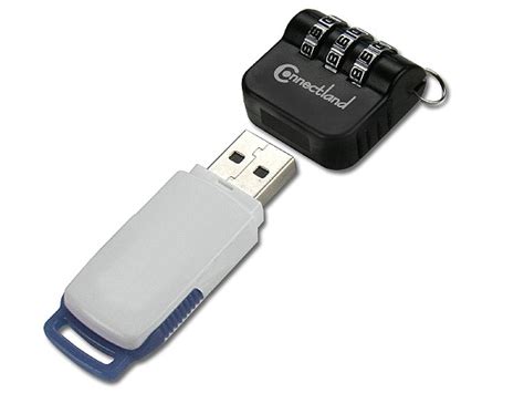 USB DRIVE COMBINAISON SECURITY LOCK