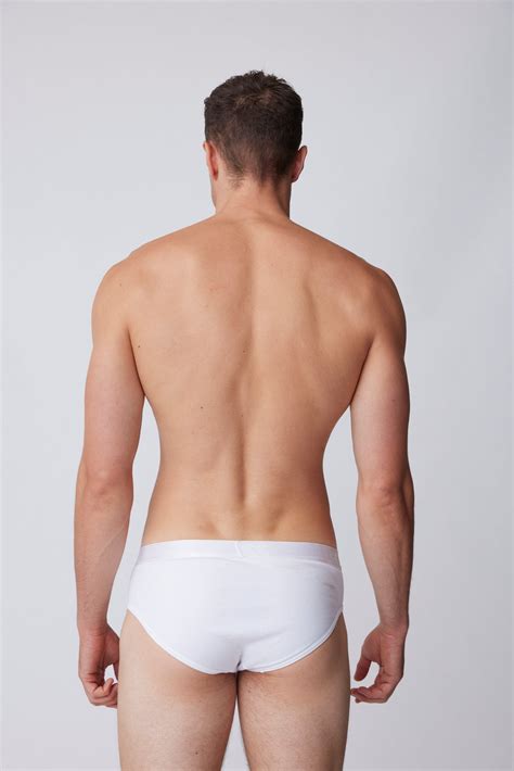 Mens Briefs 2 Pack White Community Clothing