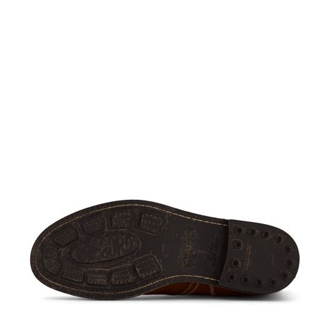Polo Ralph Lauren Tumbled Leather Boot Peanut