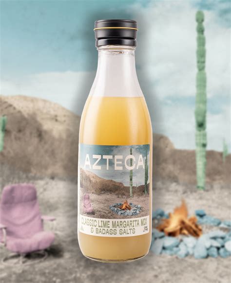 Azteca Margarita All Natural Margarita Mix And Badass Salts Azteca Margarita