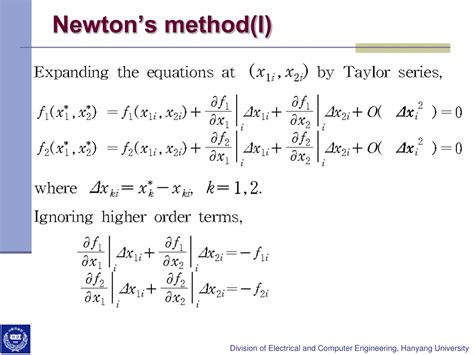 Ppt Numerical Analysis Solving Nonlinear Equations Powerpoint Presentation Id 9458573