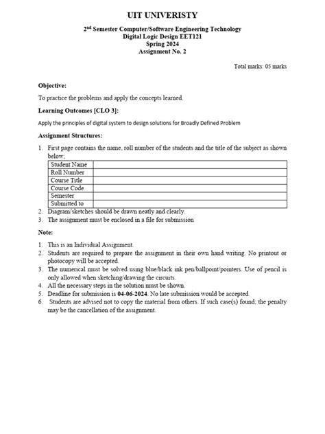 dld assignment pdf