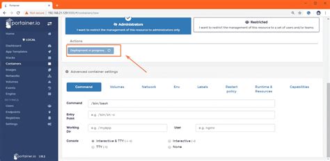 Install Portainer The Docker Web Based Management UI B4S Blast4Speed