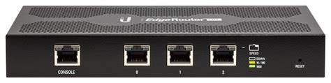 Ubiquiti Edgerouter Lite 3 Port Ethernet Router Black Erlite 3 Best Buy