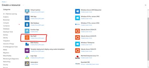 Create Microsoft Azure Key Vault Service Instance Using Azure Cloud Portal